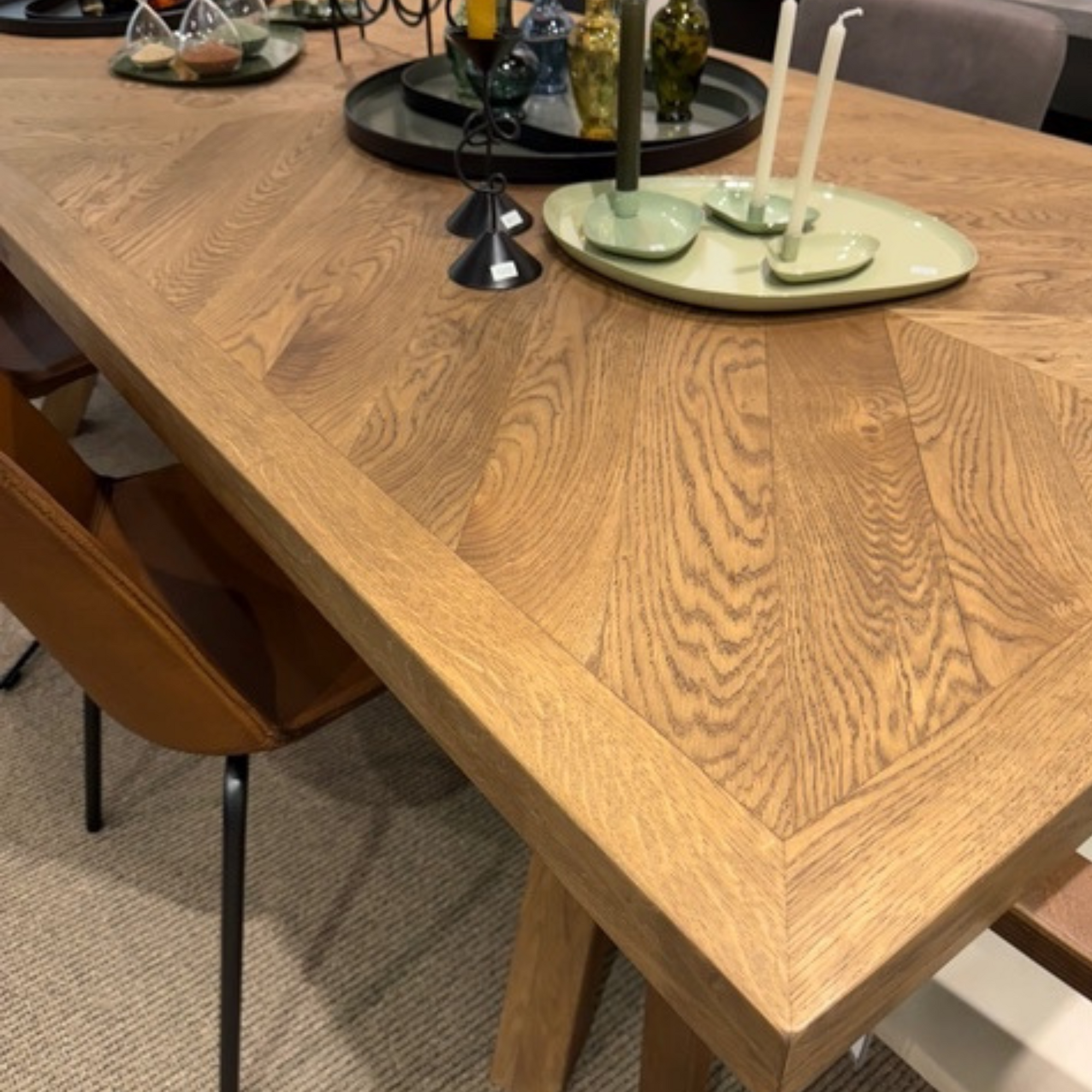 Wishbone Dining Table - Solid Oak