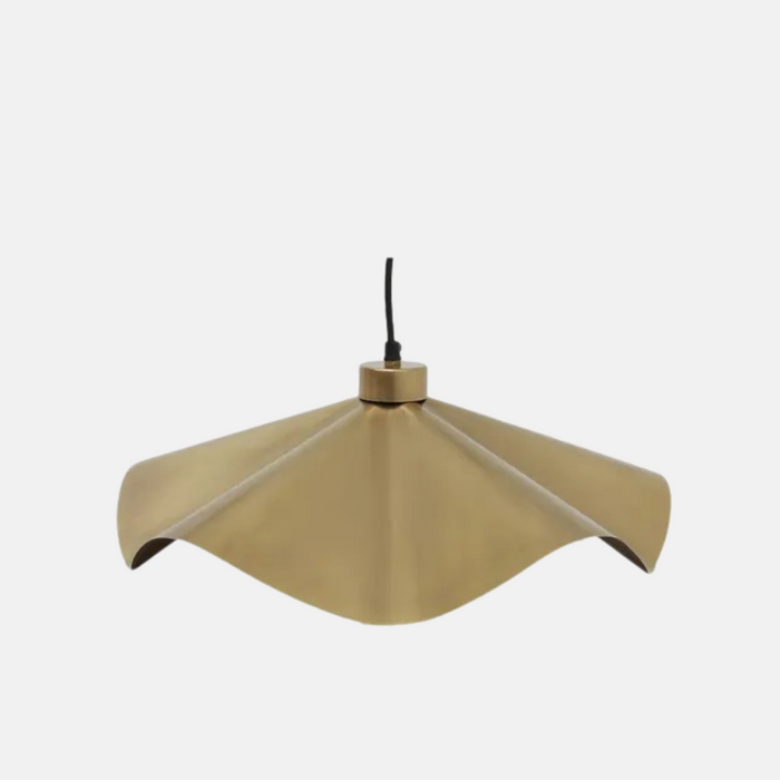 Wave Pendant - Gold